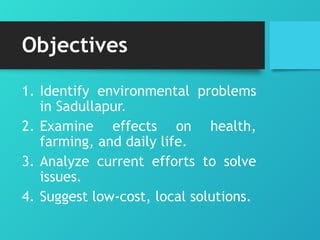 Environmental Challenges Presentation Pptx