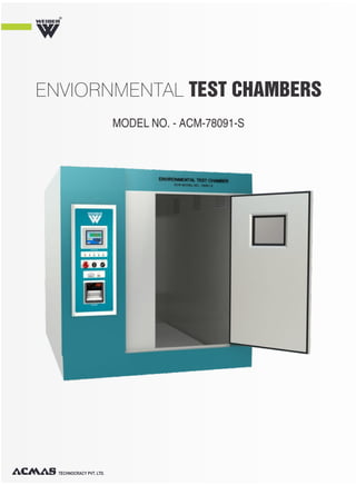 Environmental Chamber by ACMAS Technologies Pvt Ltd. | PDF