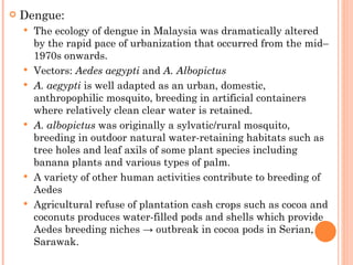 Environmental change and vector borne disease | PPT