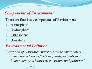 Environmental chem | PPTX
