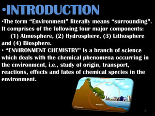 Environmental chemistry | PPTX