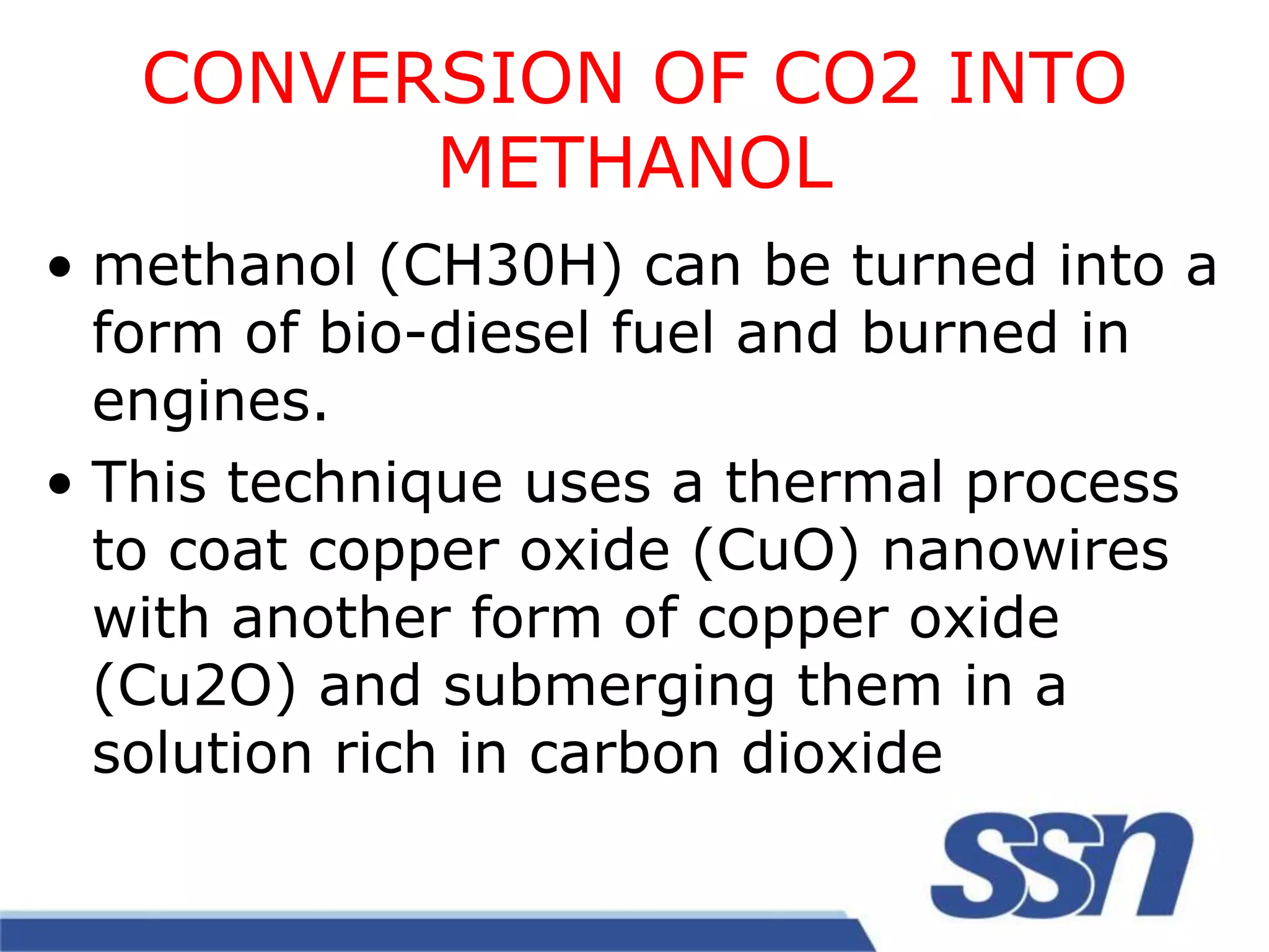 CO2 effective utilization | PPT