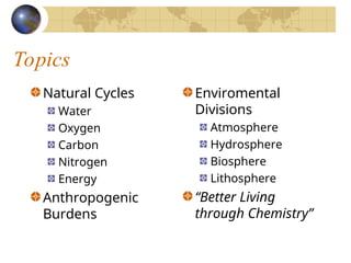 Environmental Chemistry: the basic concept | PPT