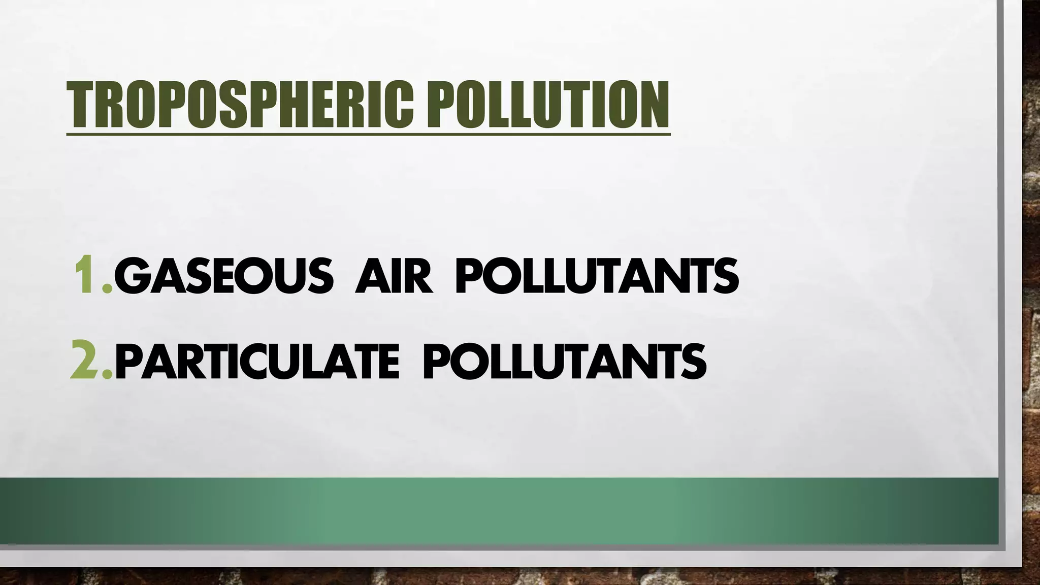 Environmental chemistry -class xi | PPTX