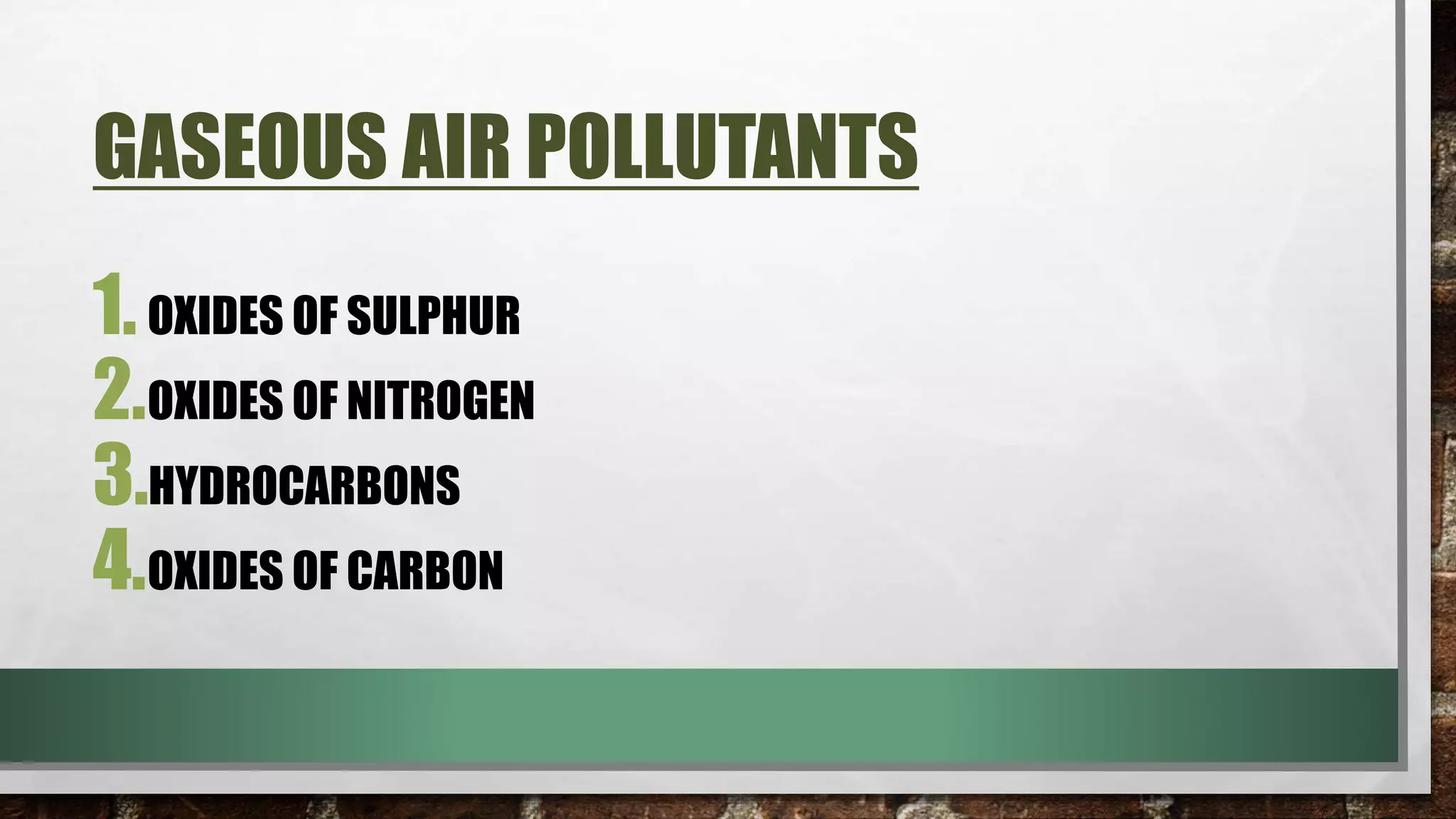 Environmental chemistry -class xi | PPTX