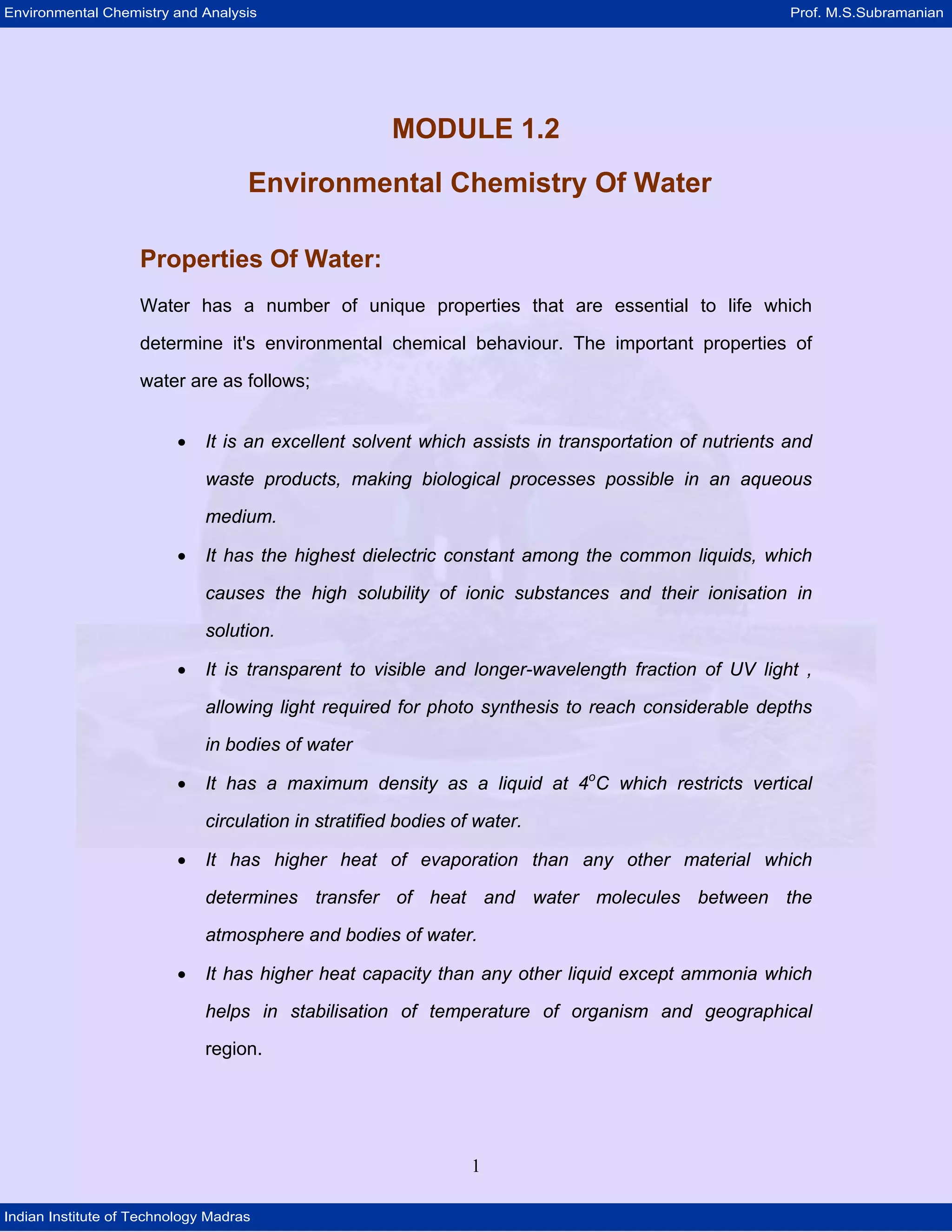 Environmental Chemistry of Water.pdf