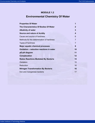 Environmental Chemistry of Water.pdf