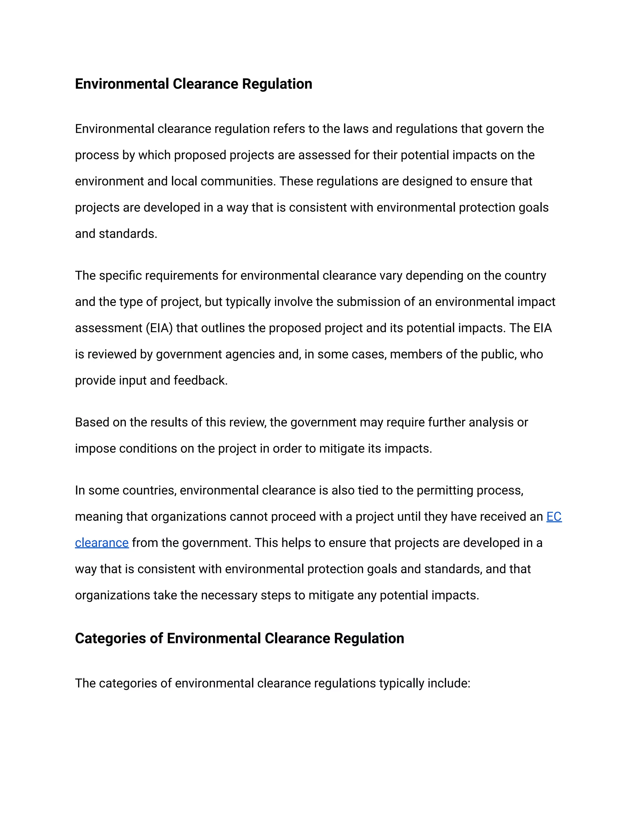 Environmental Clearance and Its Regulations and Procedures.pdf