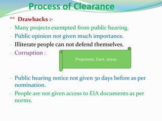 Environmental clearance procedure in India: Principal of Governance | PDF