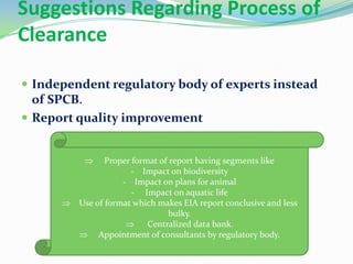 Environmental clearance procedure in India: Principal of Governance | PDF