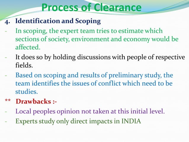 Environmental clearance procedure in India: Principal of Governance | PDF
