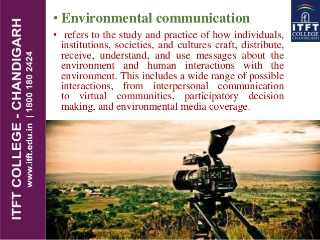 ITFT-media Environmental communication