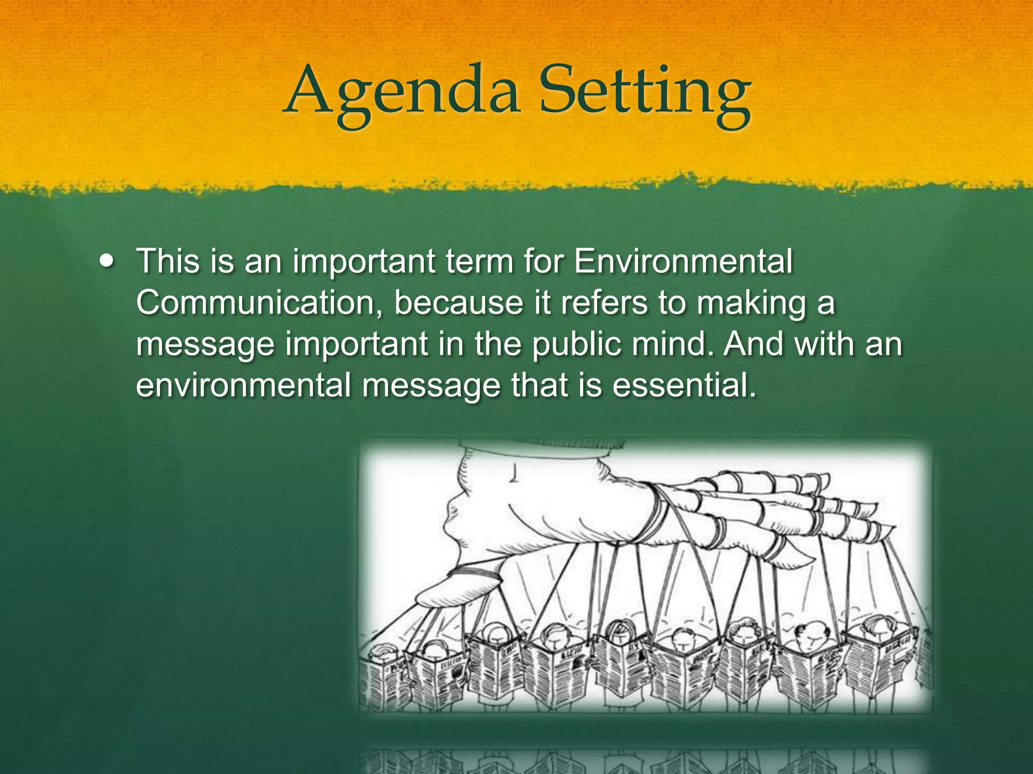 Environmental communication presentation | PPTX