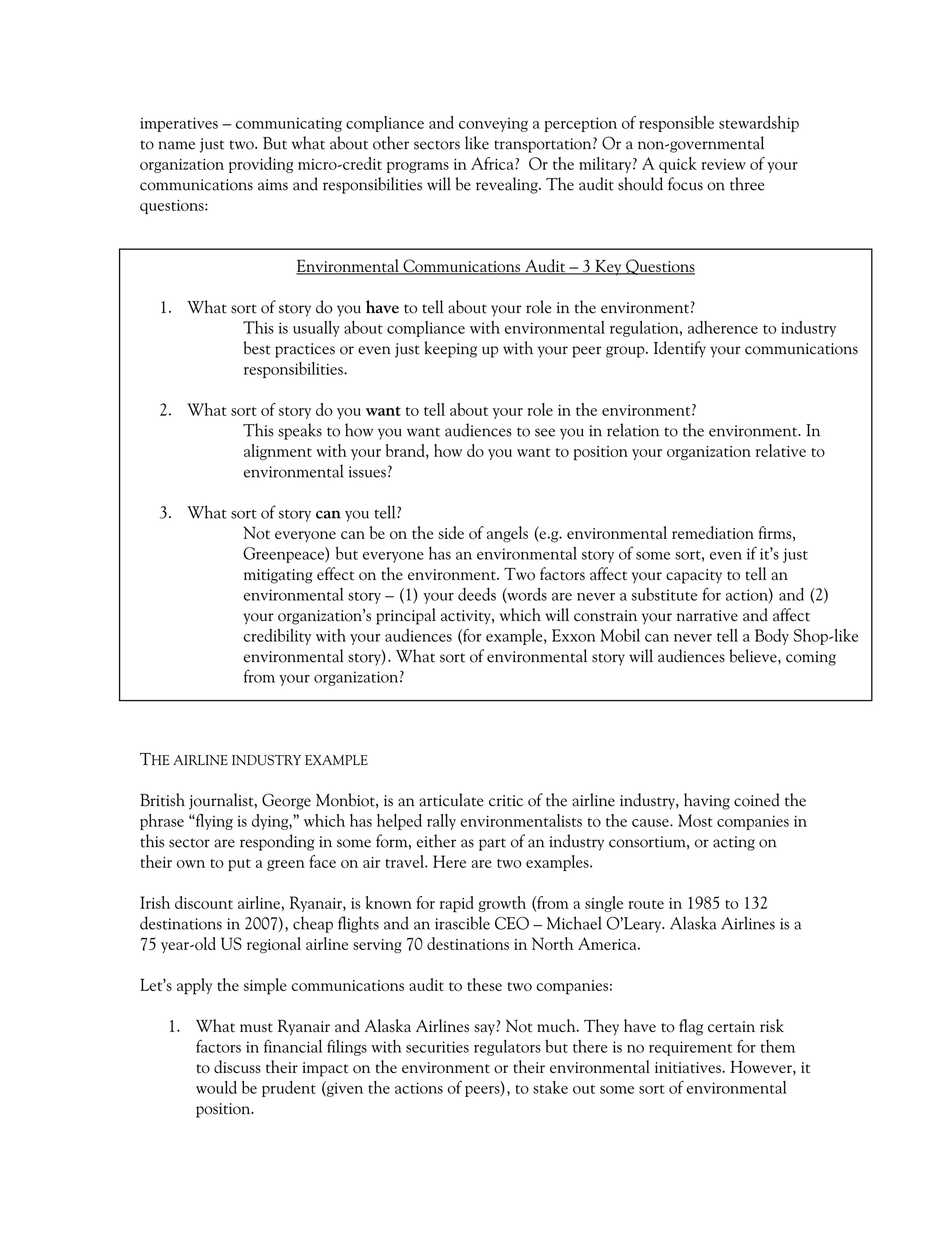 Environmental Communications | PDF