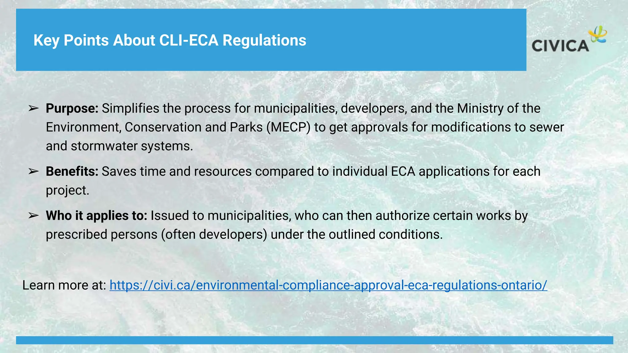 Environmental Compliance Approval (ECA) Regulations.pptx