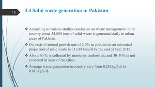 Environmental concerns in pakistan en 16 | PPTX
