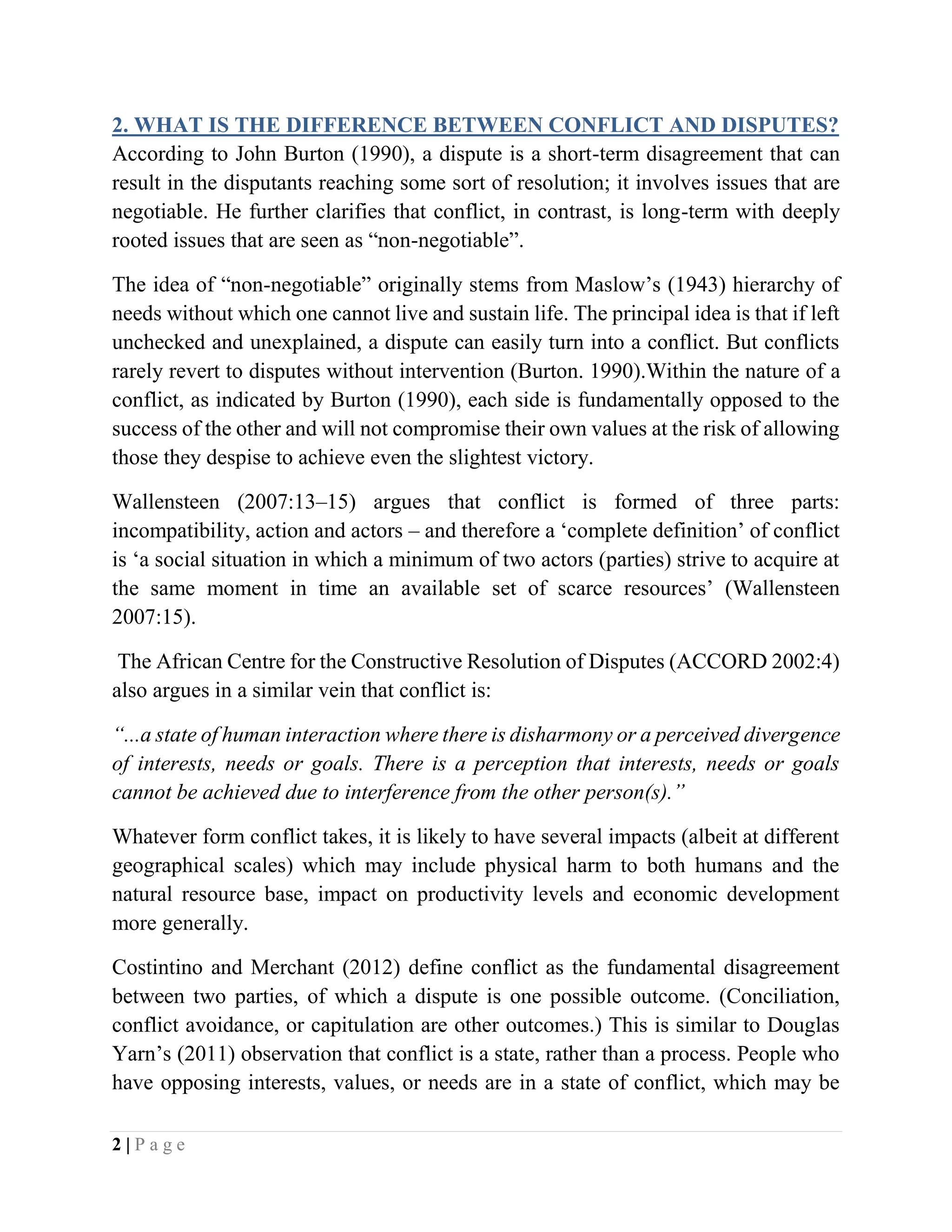 Environmental conflicts | PDF