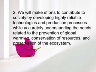 Environmental conservation & action | PPTX