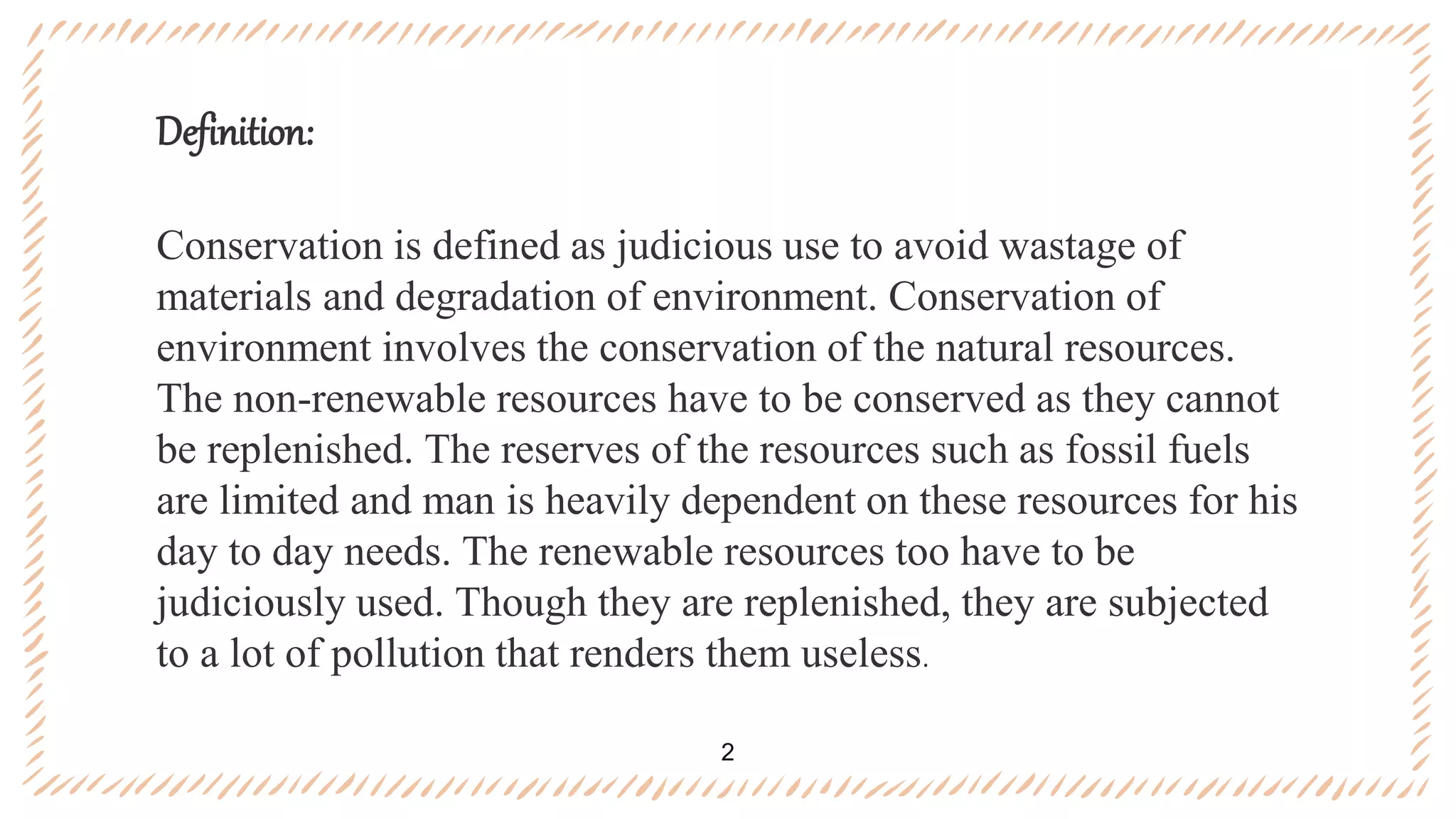 Environmental Conservation and Action | PPTX