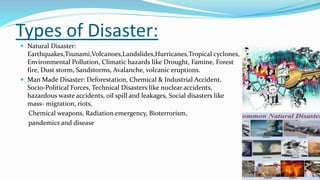 Environmental conservation,disaster management, first aid | PPT