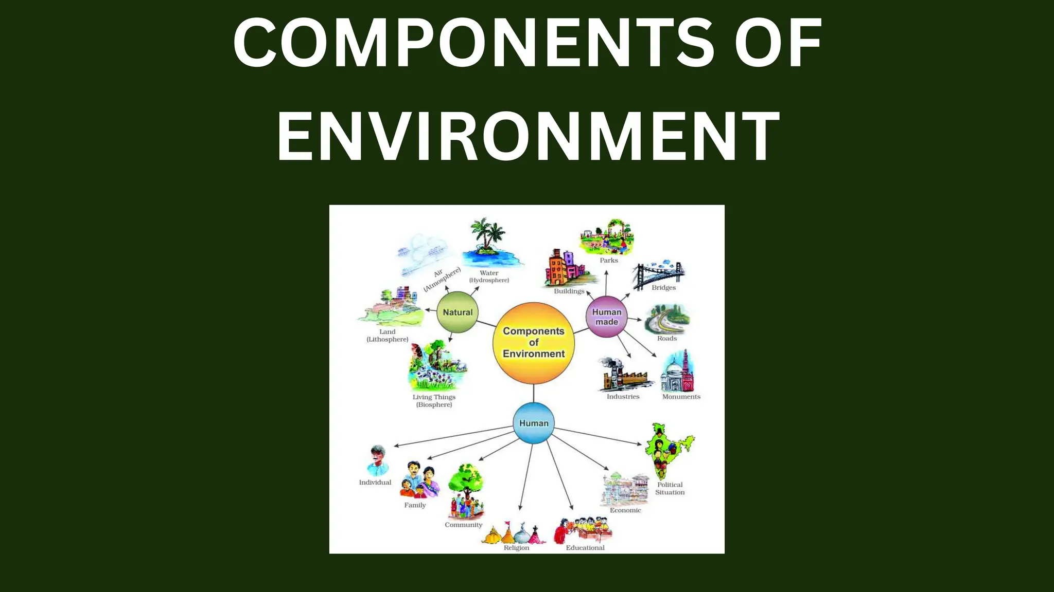 Class 7 Geography chapter no. 01 Environment | PDF