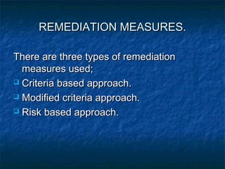 Environmental contaminants,sources and their remediation. | PPT ...