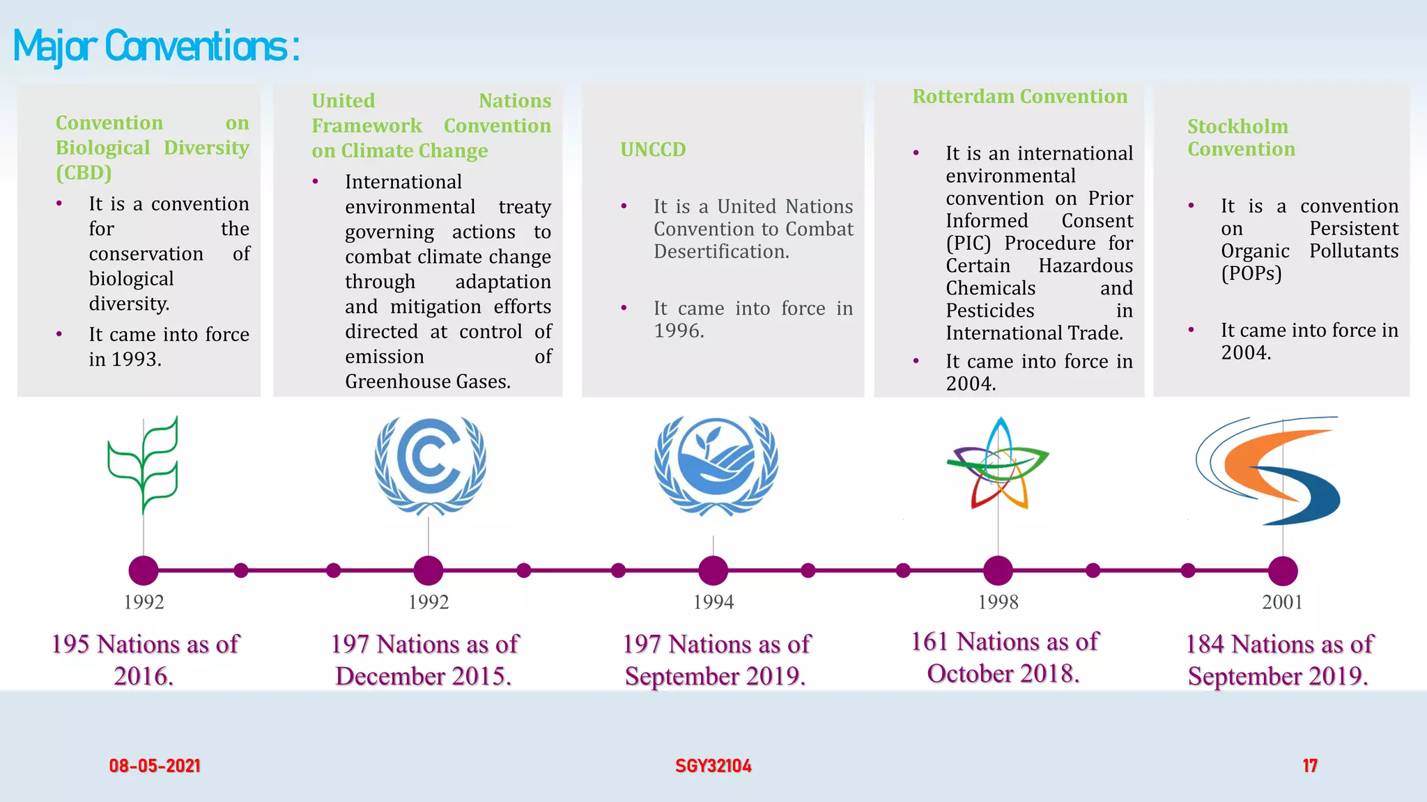 Environmental conventions and protocols | PDF