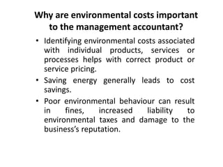 Environmental costing | PPTX