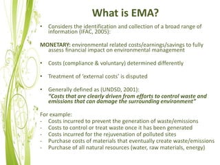 Management Accounting Environmental Costing Presentation | PPTX