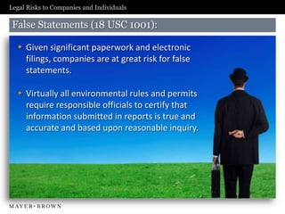 Environmental crime enforcement ppt | PPTX