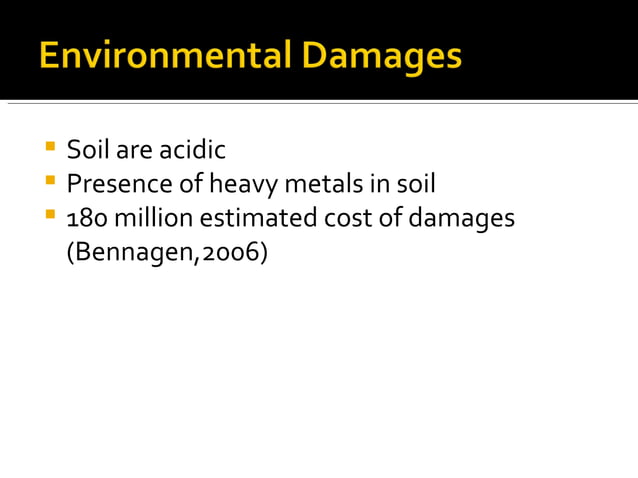 Environmental damages and health hazards caused by marcopper | PPT