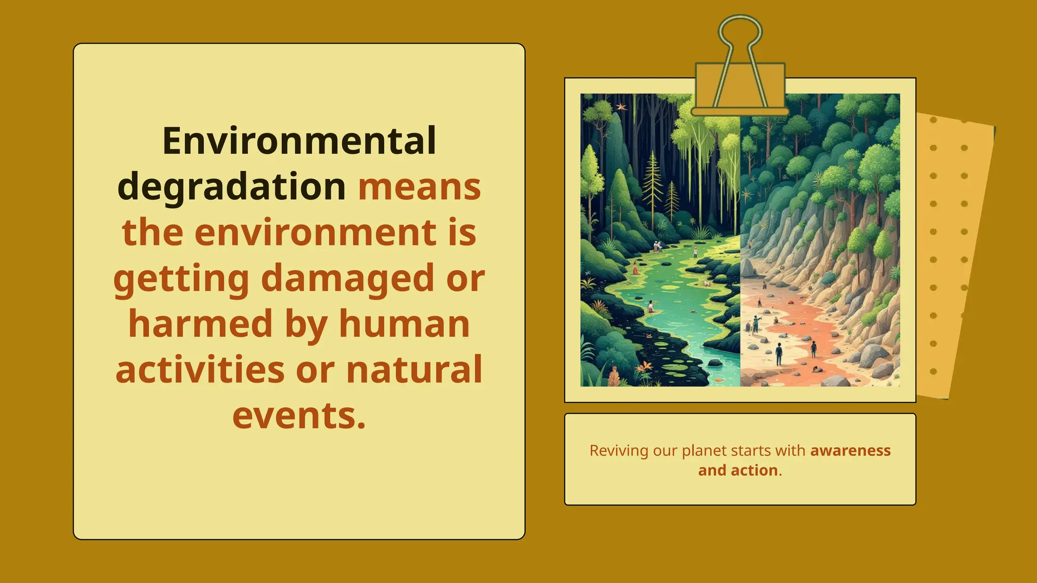 Environmental Degradation and Pollution | PPTX