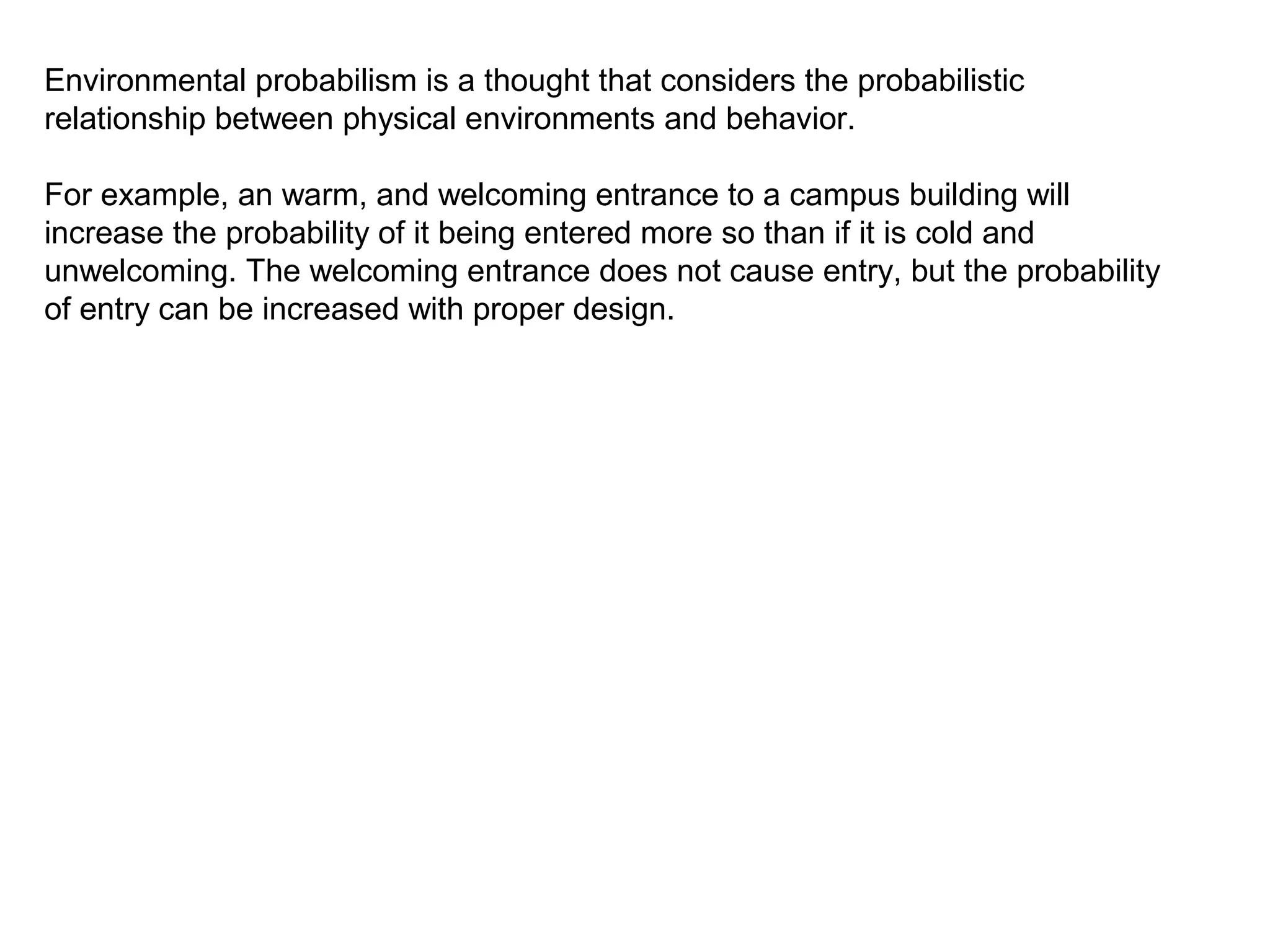 Environmental determinism and possibilism | PPT
