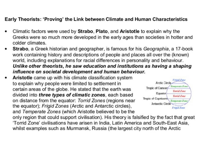Environmental determinism and possibilism | PPT