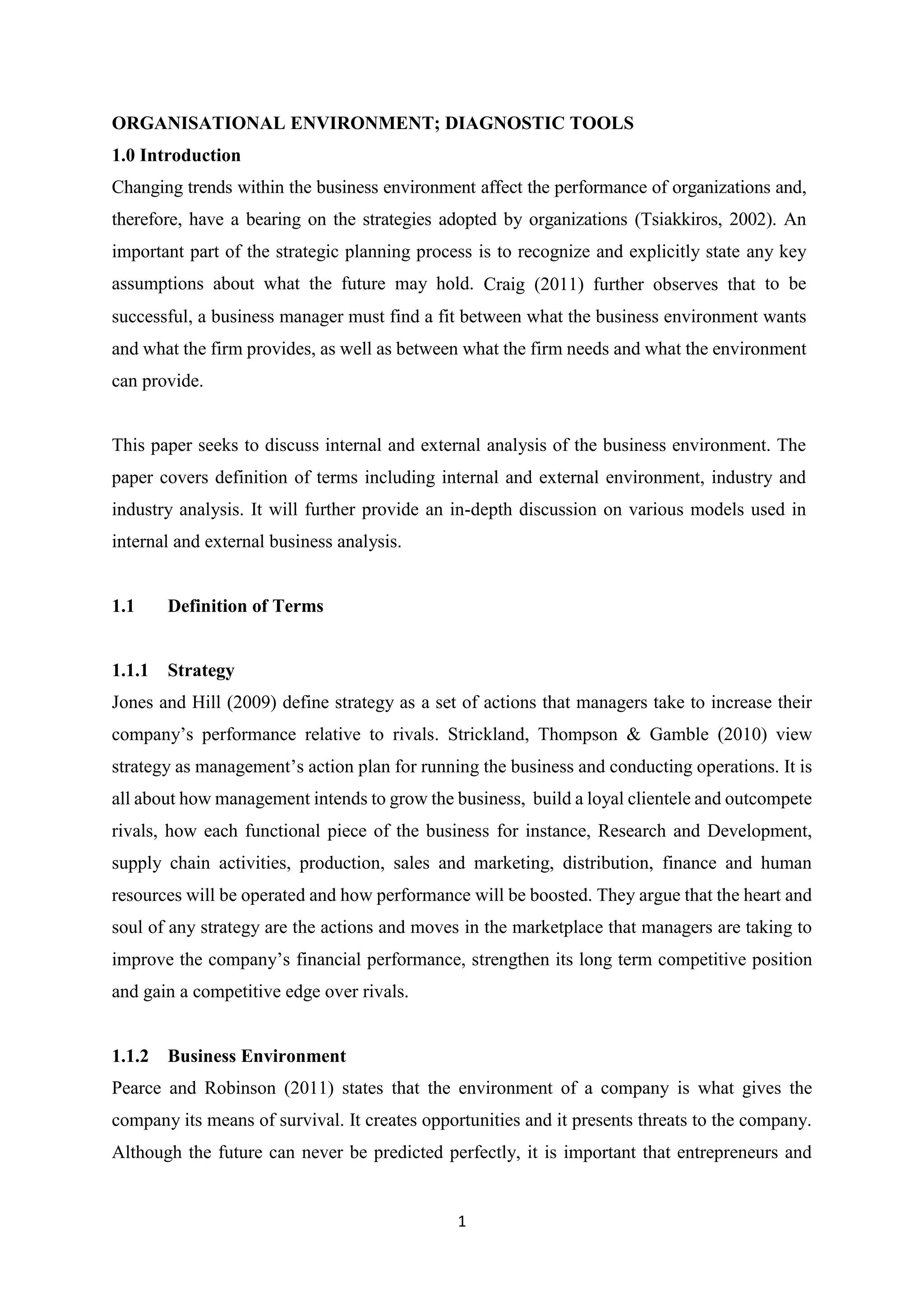 ENVIRONMENTAL DIAGNOSTIC TOOLS.docx | Green Solutions | Business
