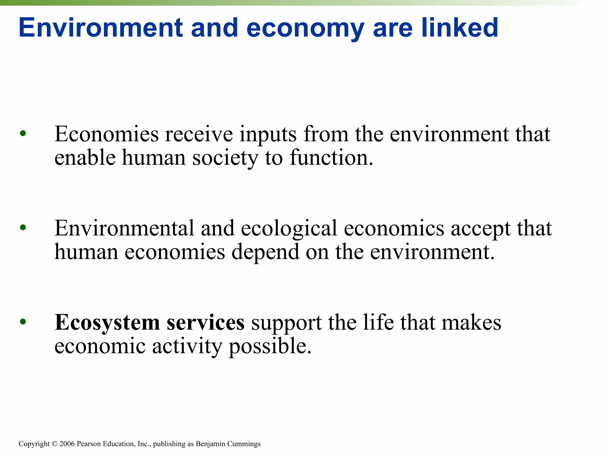 Environmental economics | PPT