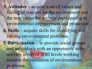 Environmental education | PPTX