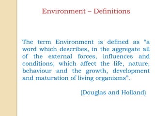 Environmental education | PPT