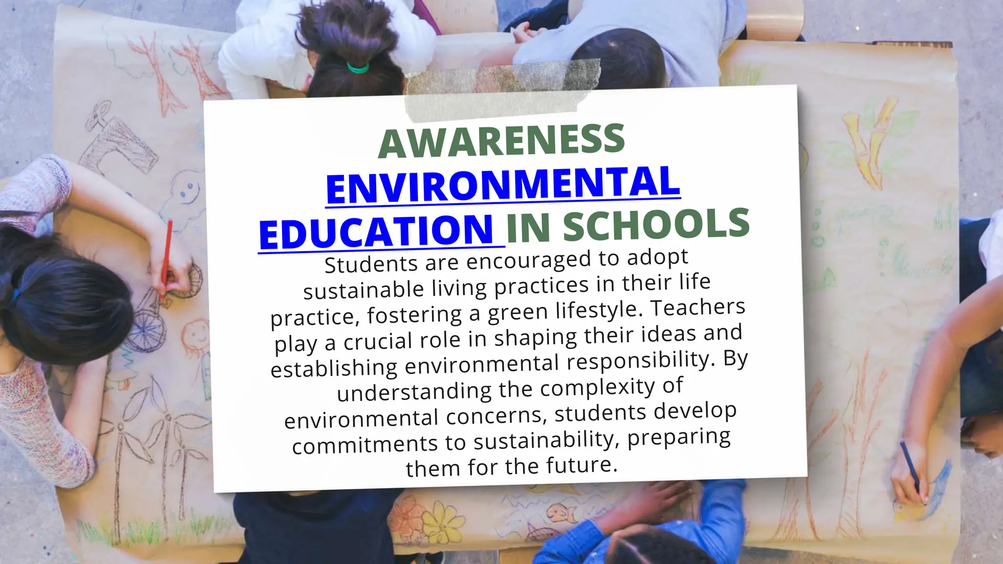 Environmental education for career development and environmental ...