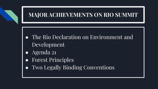 INTERNATIONAL EFFORTS FOR ENVIRONMENTAL PROTECTION | PPTX