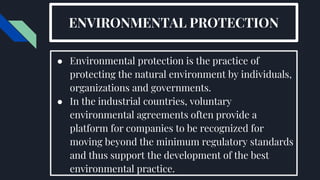 INTERNATIONAL EFFORTS FOR ENVIRONMENTAL PROTECTION | PPTX