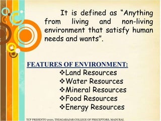 NATURAL RESOURCES | PPT