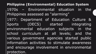 Environmental education and mass media | PPTX