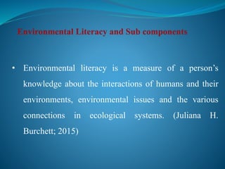 Environmental Education Based on Revised Bloom's Taxonomy | PPTX