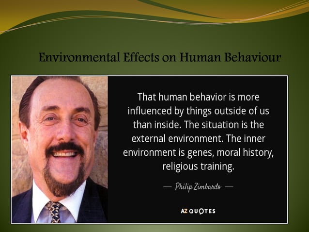 Environmental effects of human behaviour | PDF | Indoor Environmental ...