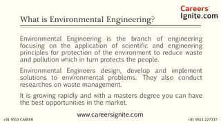 Environmental Engineering Courses, Colleges, Eligibility | PPT