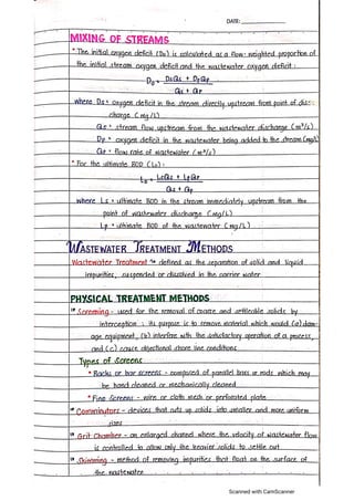 Environmental Engineering Reviewer - Chem Eng | PDF