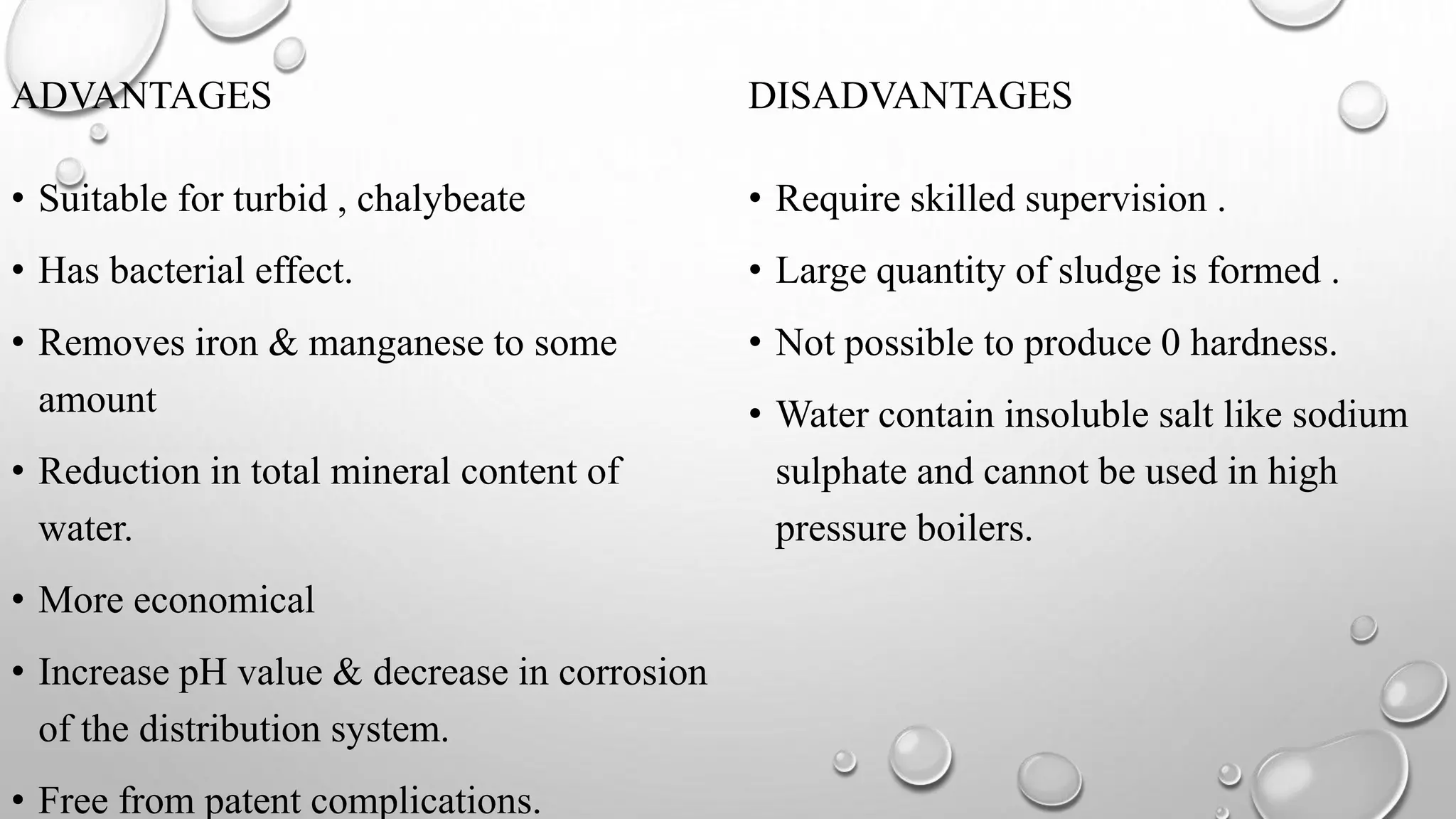 ADVANCED WATER TREATMENT PROCESS | PPTX