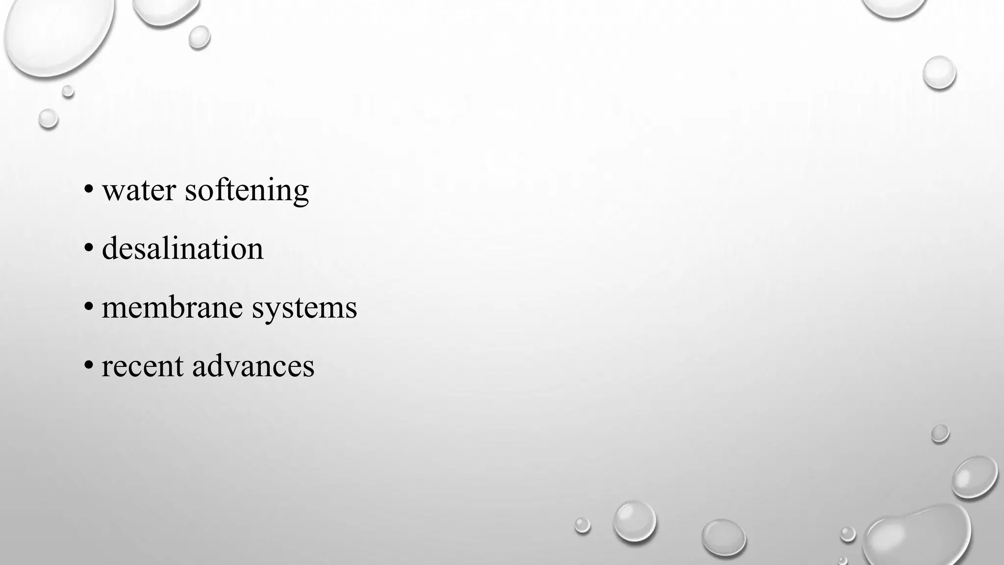 ADVANCED WATER TREATMENT PROCESS | PPTX