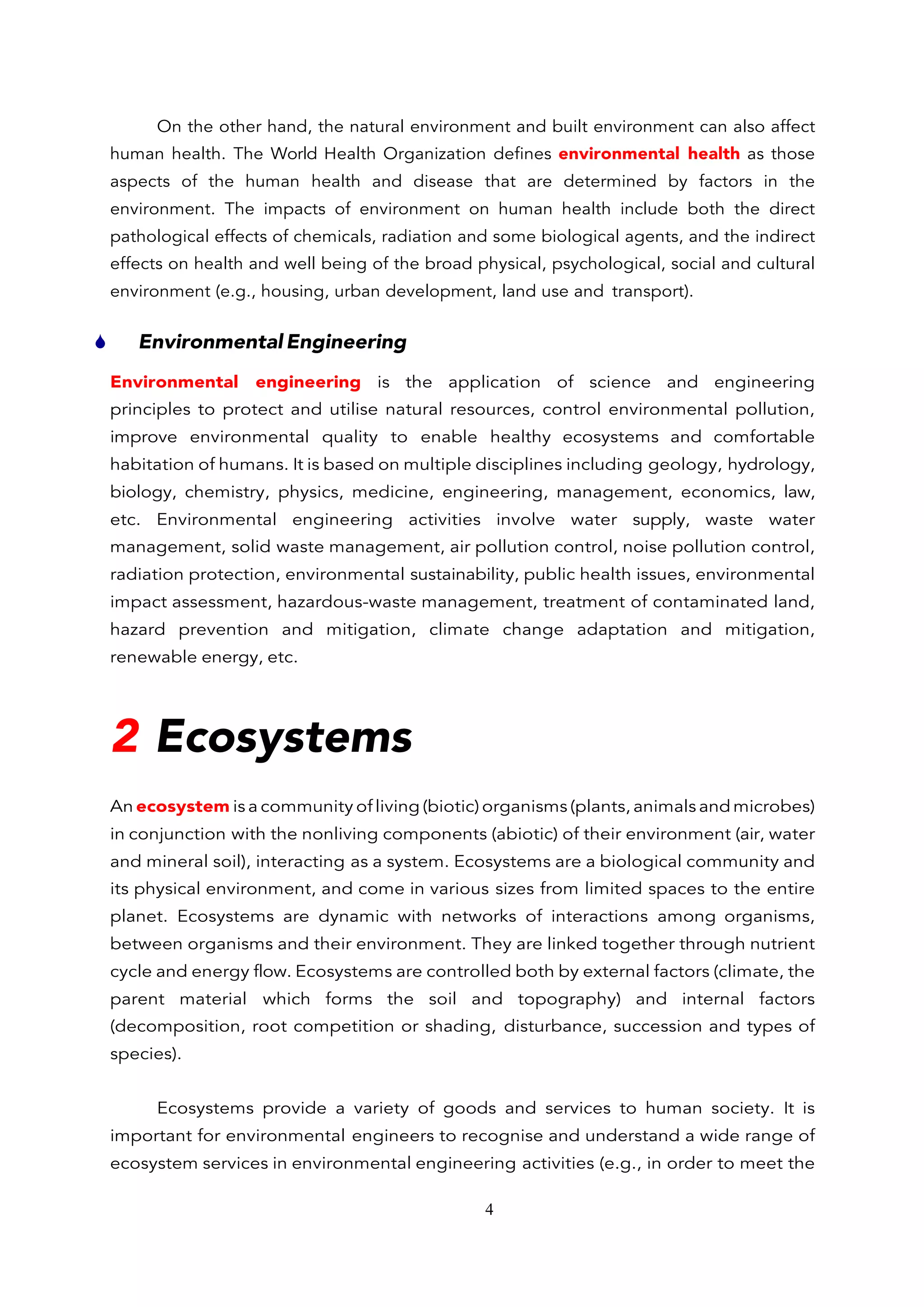 Environmental engineering a | PDF